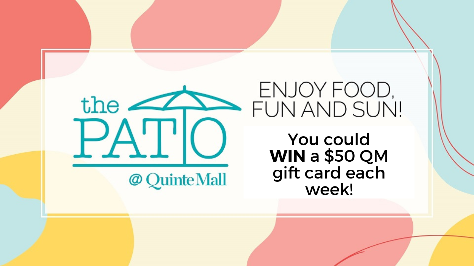 The Patio @ Quinte Mall | Quinte Mall | Belleville