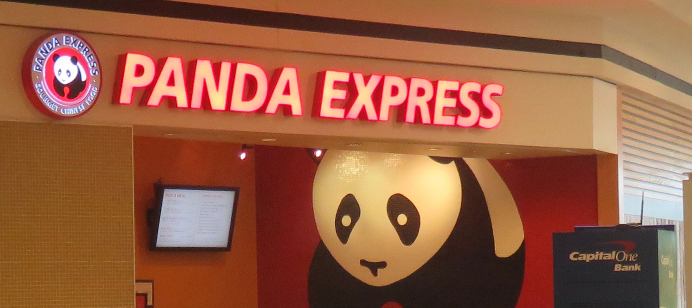 Panneau Panda Express