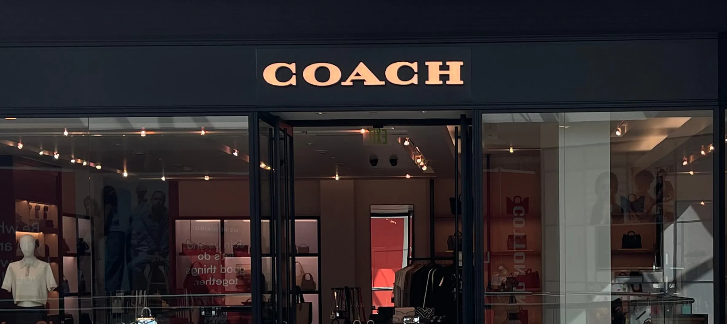 Coach Store Front