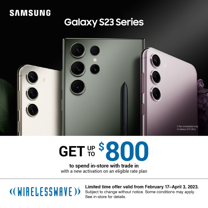 WIRELESSWAVE | Get up to $800 to spend in-store with trade in | Orchard ...
