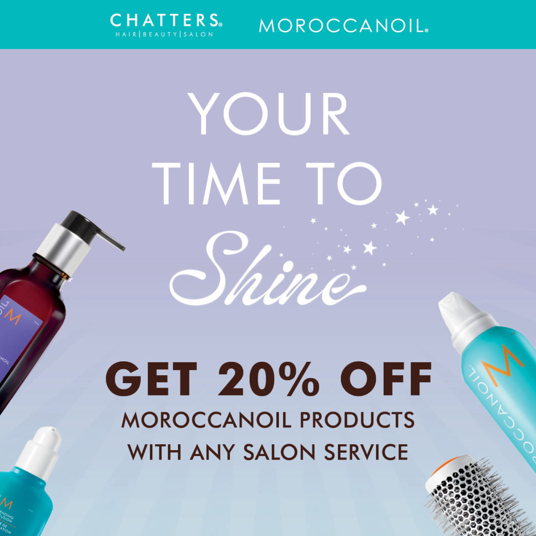 Chatters Salon | Moroccanoil Takes Over Chatters Hair Salon! | Orchard Park Shopping Centre ...