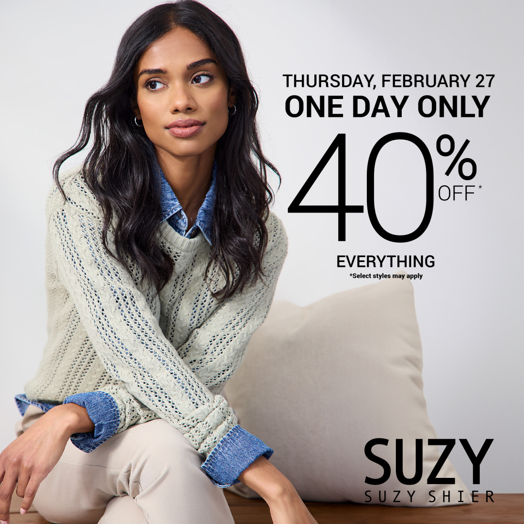 Suzy Shier | Lethbridge | Park Place Mall