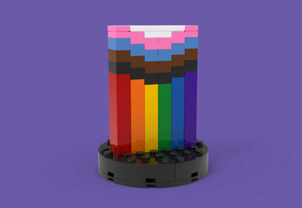 Make a LEGO Pride Flag In-Store | NorthPark Center