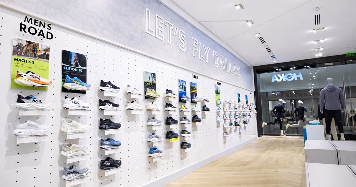 HOKA Opens at NorthPark Center | Performance Footwear in Dallas