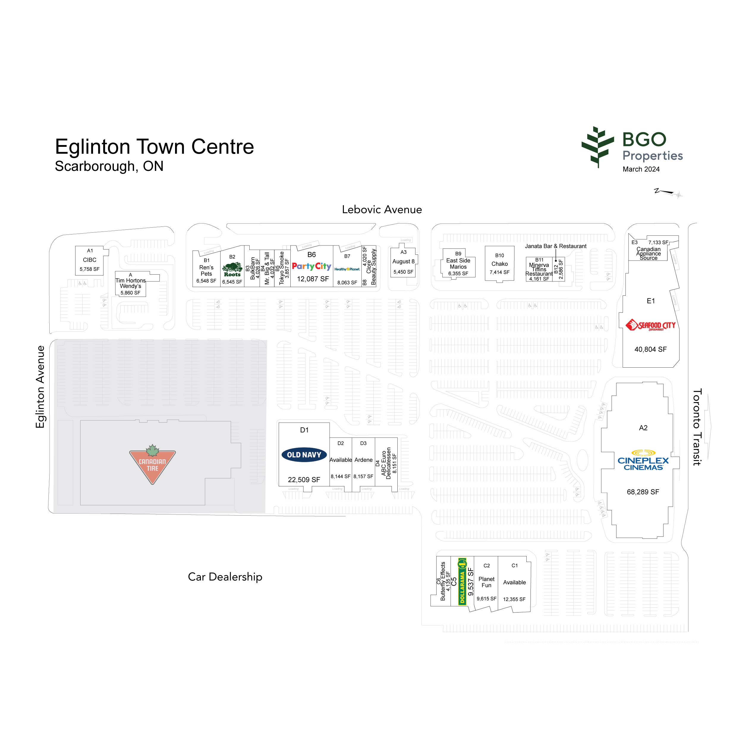 Eglinton Town Centre | Toronto, Ontario